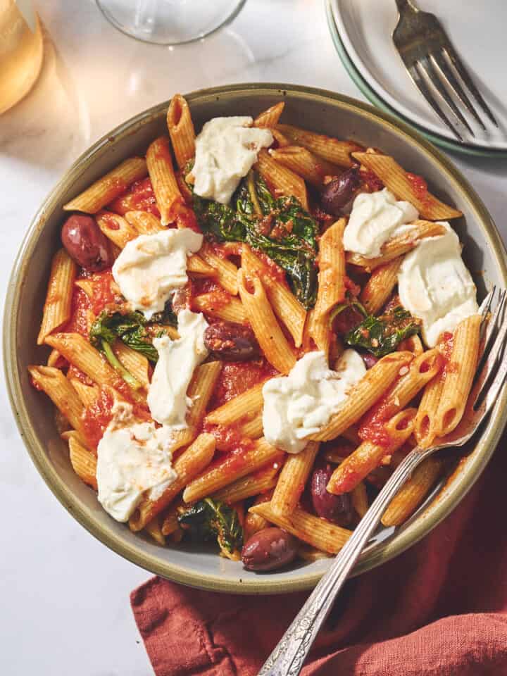 Penne con Salsiccia (penne with sausage) - Redwood Kitchen